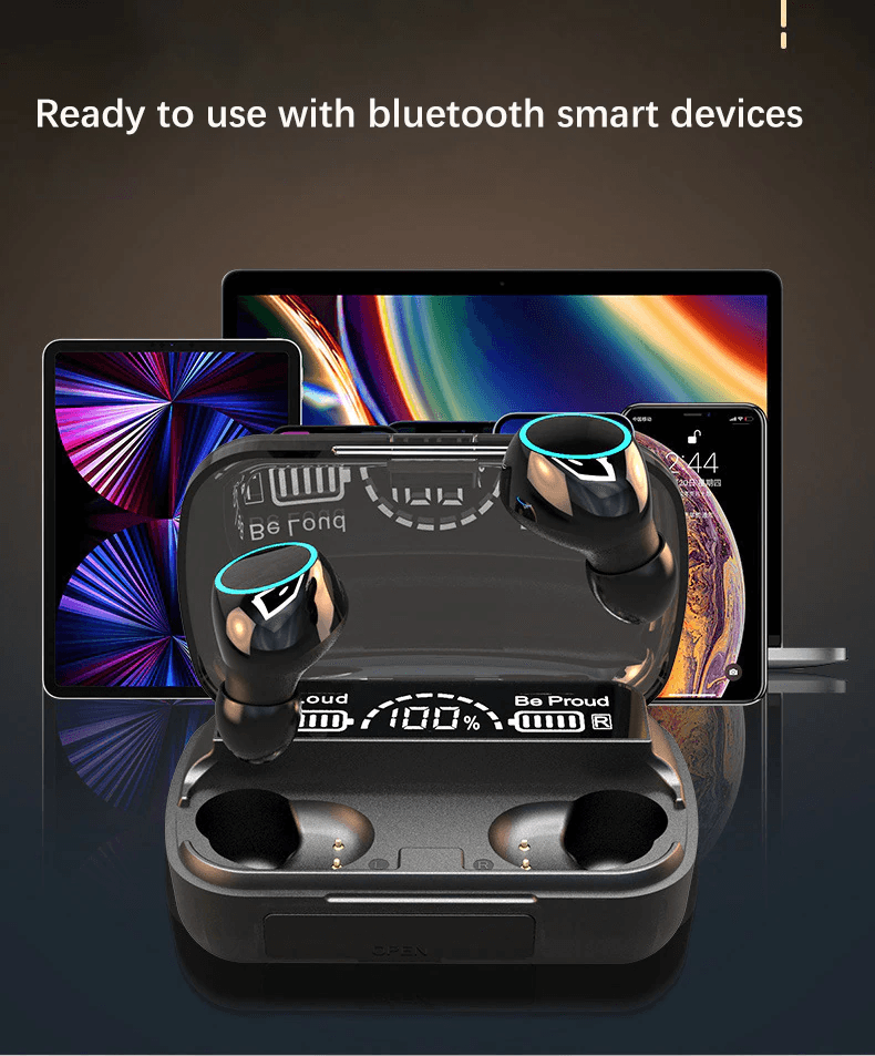 M30 Bluetooth Waterproof Earbuds – Tech 4 Style